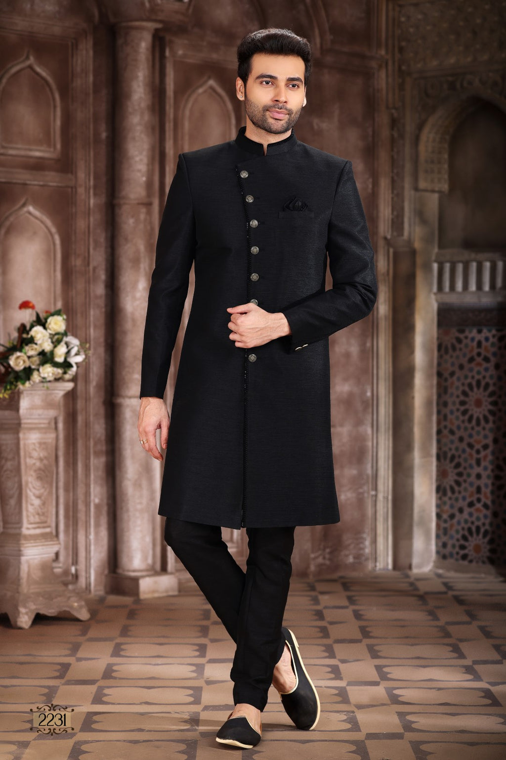 Shop Men's Indo-Western Sherwani in USA – Roop Sari Palace